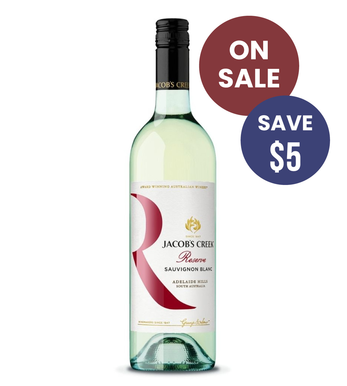 JACOBS CREEK RESERVE SAUVIGNON BLANC 750ML - Valore Cellars