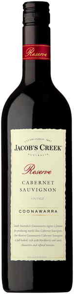JACOBS CREEK RESERVE CABERNET SAUVIGNON 750ML - Valore Cellars